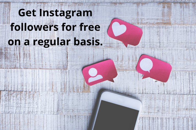 Get Instagram followers for free on a regular basis. - Farming Selfie